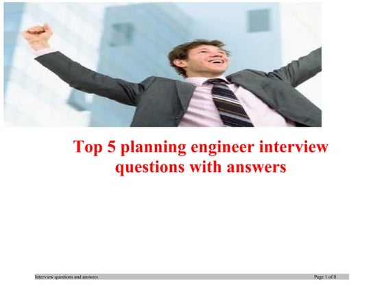 Top 5 mep engineer interview questions with answers | PPT