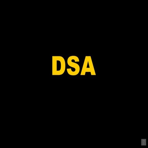 DSA SSS Top 5 | PPT