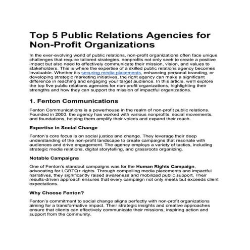Top 5 Public Relations Agencies for Non-Profit Organizations.docx