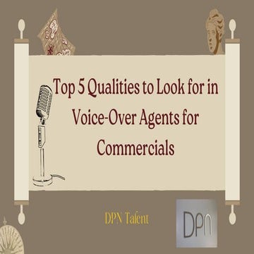 Voice Actor Talent Agency – DPN Talent | PDF