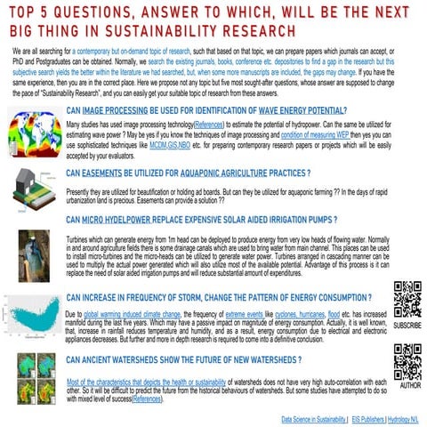 Top 5 questions, answer to which, will be the next big thing in ...