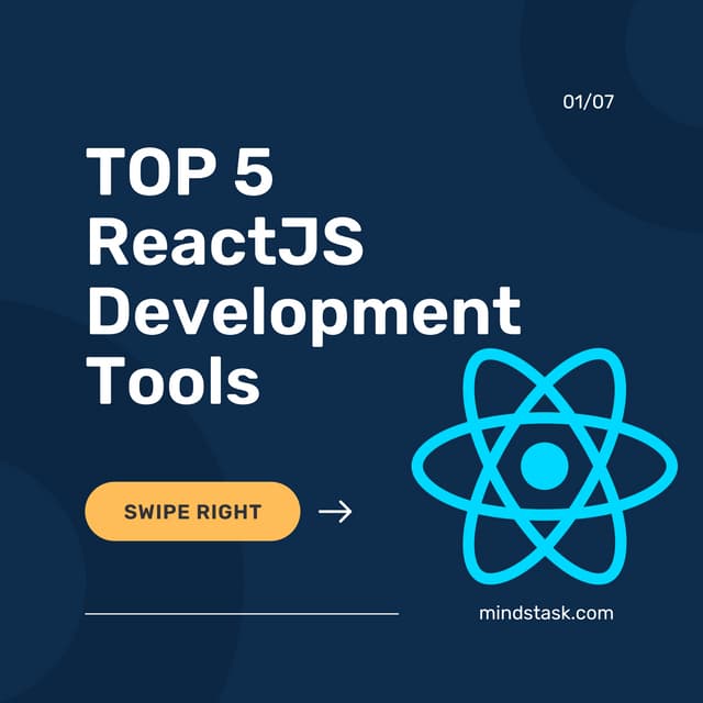 TOP 5 ReactJS Development Tools | PDF