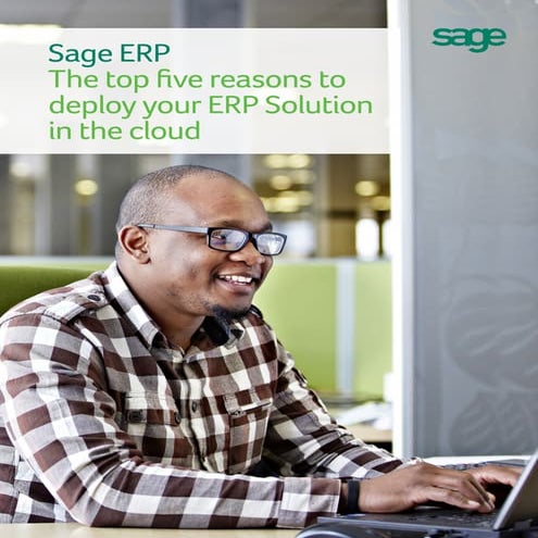 Top 5 reasons to deploy your erp solution in the cloud | PDF | Cloud ...