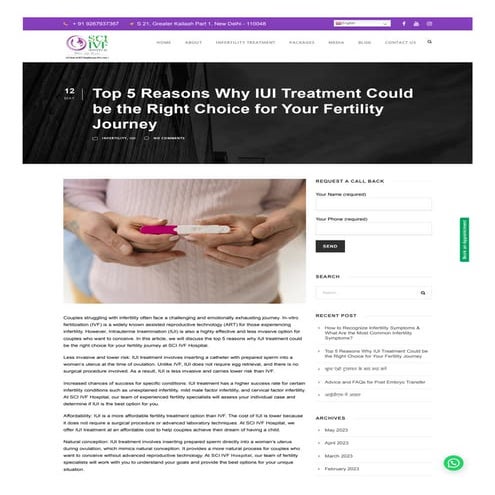 Different Types of Fertility Procedures to Overcome Infertility ...