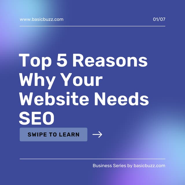 Top 5 Reasons Why your Website Needs SEO.pdf