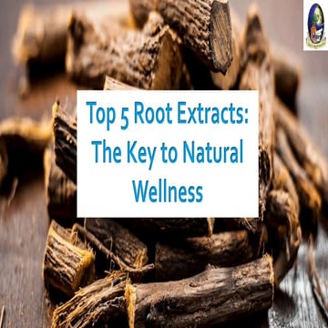 Top 5 Root Extracts The Key to Natural Wellness | PPT