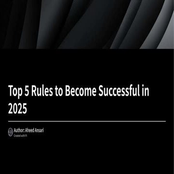 Top 5 Rules to Become Successlfahlfajcc...pdf