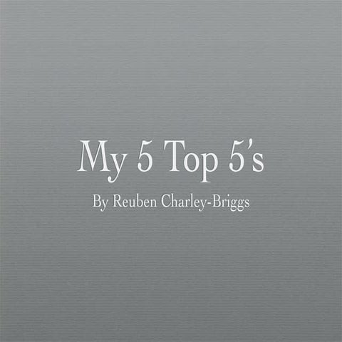 Top 5's | KEY | Music | Entertainment