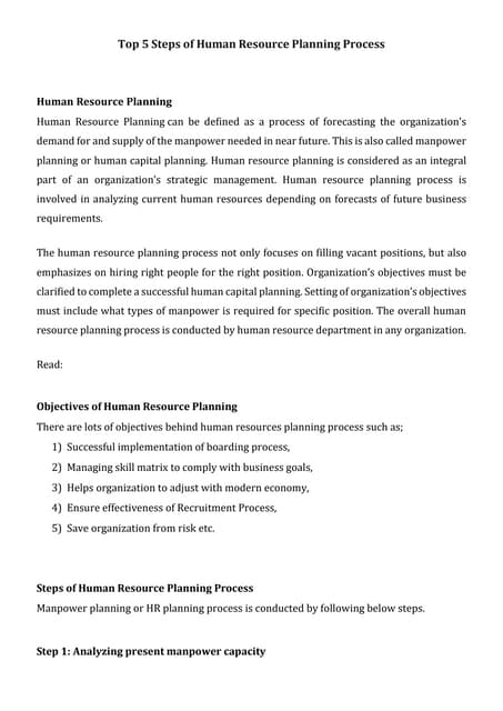 Succession planning process - Step by step Guide | PPT