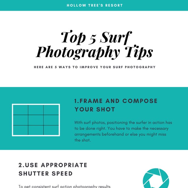 Top 5 surf photography tips | PDF