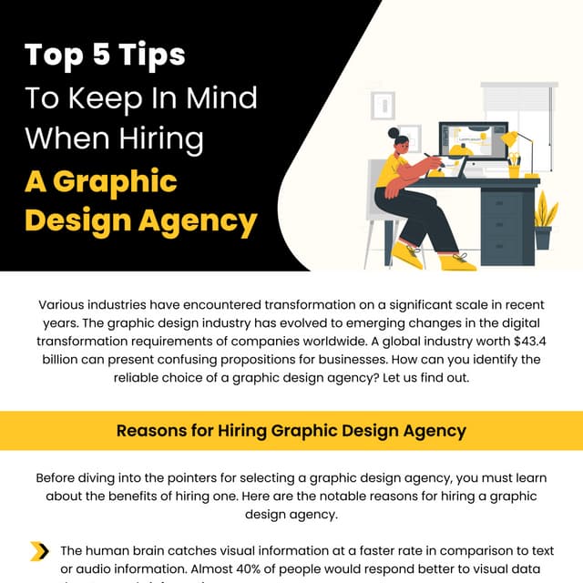 Top 5 Tips to Keep in Mind When Hiring a Graphic Design Agency | PDF | Design | Fine Art