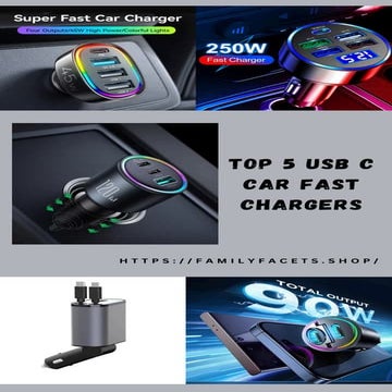 Top 5 USB C Car Fast Chargers Best Option for Your Device Charging | PDF