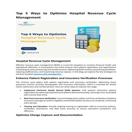 Top 5 Ways to Optimise Hospital Revenue Cycle Management.pdf