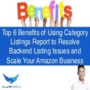 Top 6 Benefits of Using Category Listings Report to Resolve Backend ...