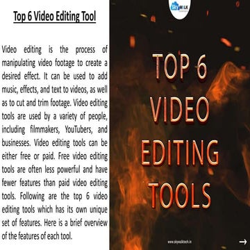 Top 6 Video Editing Tool.pptx