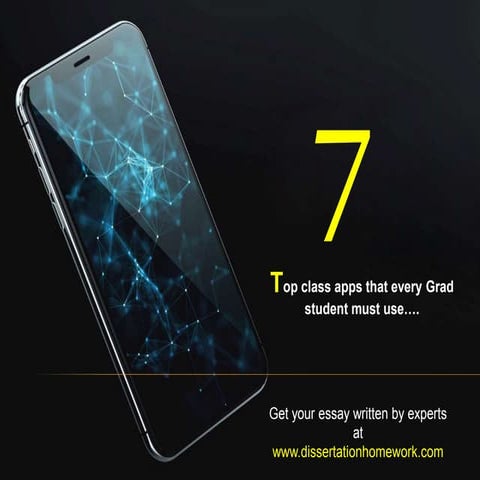 7 Top class apps that every Grad student must use | PPT