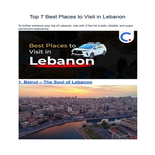 Top 7 Best Places to Visit in Lebanon.pdf