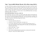 Top 7 du an bds binh phuoc day tiem nang (2021) | DOCX