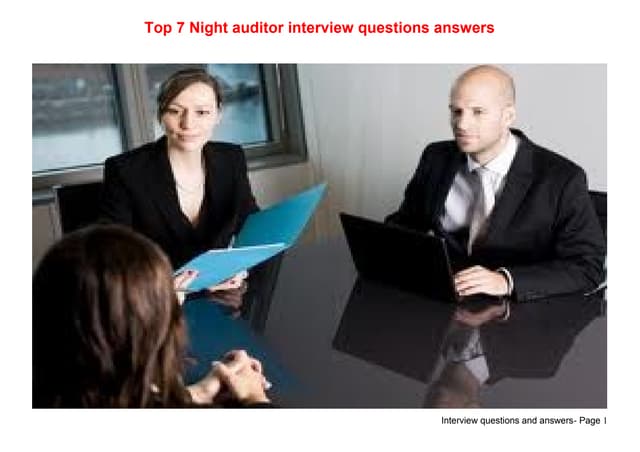 Top 7 Night Auditor Interview Questions Answers PPT top-7-night-auditor-interview-questions-answers-ppt