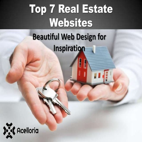 Beautiful Real Estate Web Design | PPT
