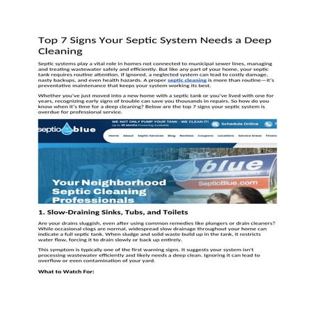 Top 7 Signs Your Septic System Needs a Deep Cleaning.docx