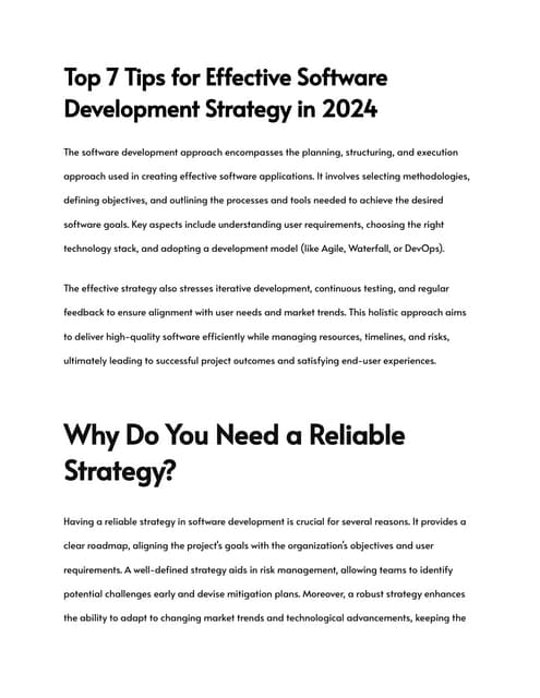 4 Practical Tips For Successful Release Management | PDF