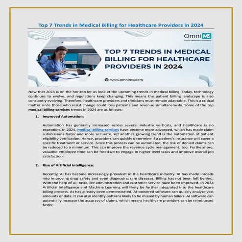 Top 7 Healthcare Trends to Look for in 2024: Elevating Healthcare ...