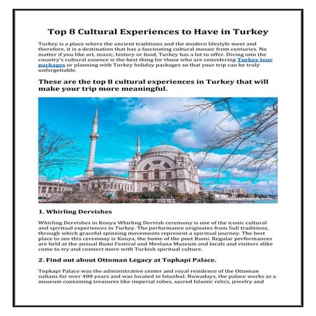 Top 8 Cultural Experiences to Have in Turkey.pdf