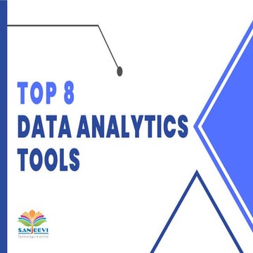 Top 8 Data Analytics Tools | PPT