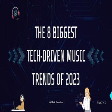 Top 8 Tech-influenced Music Trends of 2023 | PDF