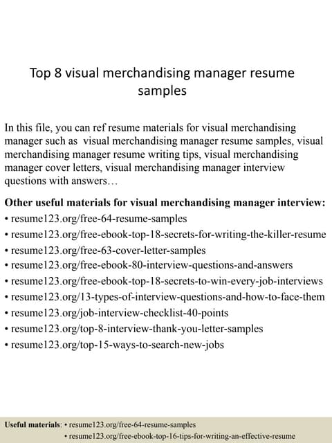 Visual merchandising manager perfomance appraisal 2 | DOCX