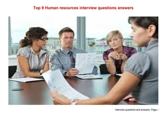 7 top interview questions and answers by Richard McMunn | PPTX