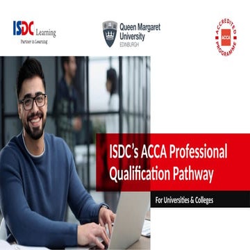 Top ACCA Institute in Kochi ,ISDC Learning | PPTX