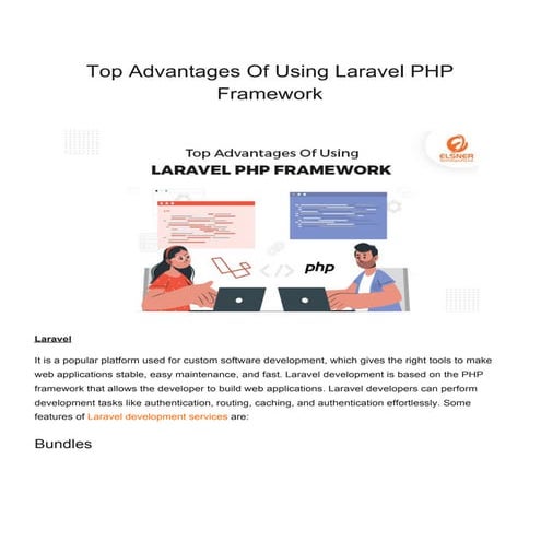 Top Advantages Of Using Laravel Php Framework Pdf