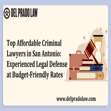 Top Affordable Criminal Lawyers in San Antonio Experienced Legal ...
