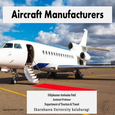 aircraft manufacturers | PPTX