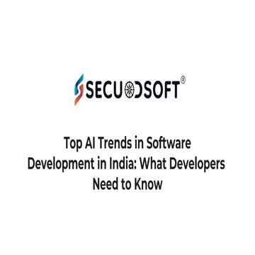 Top AI Trends in Software Development in India: What Developers Need to ...