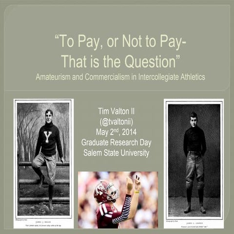 To pay, or not to pay | PPTX