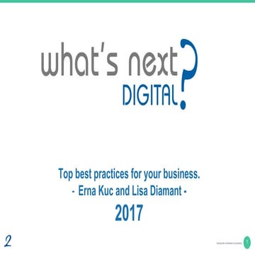 Top best practices for your business - Erna Kuc and Lisa Diamant | PPTX ...