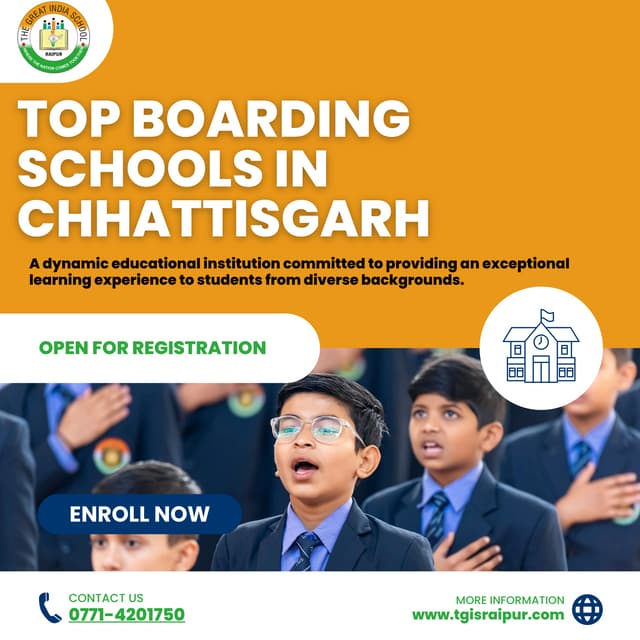 Top Boarding Schools in Chhattisgarh: TGIS | PDF