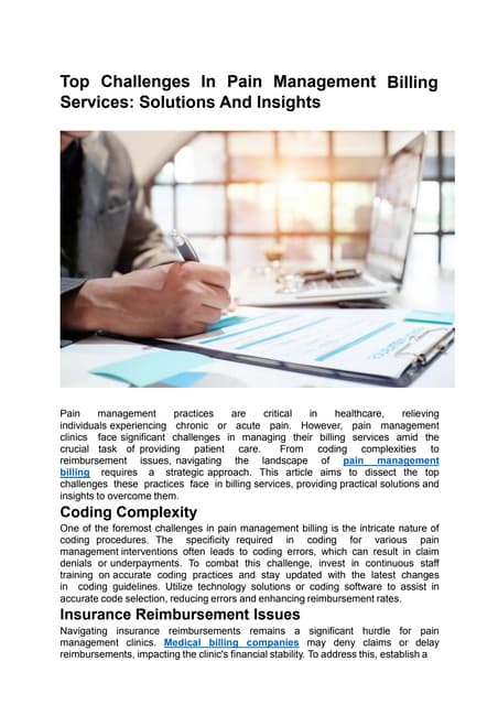 Best Practices for Denial Management in Healthcare RCM.ppt | Health Insurance | Insurance