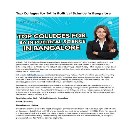 Top Colleges for BA in Political Science in Bangalore.pdf