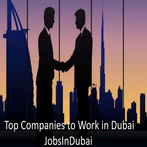 Top companies to work in dubai - Jobsindubai.com