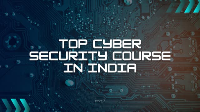 Master Your Future with Cyber Security in Delhi | PPTX
