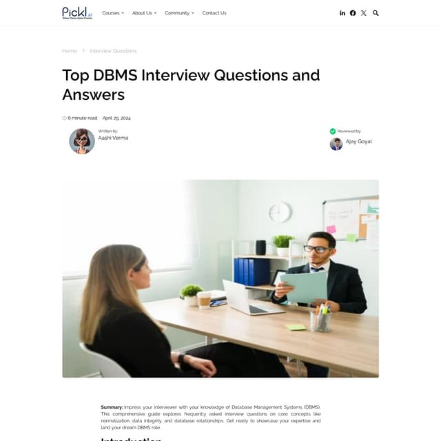 Top DBMS Interview Questions and Answers.pdf Top DBMS Interview Questions and Answers.pdf