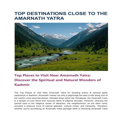 Top Destinations Close to the Amarnath Yatra.pdf