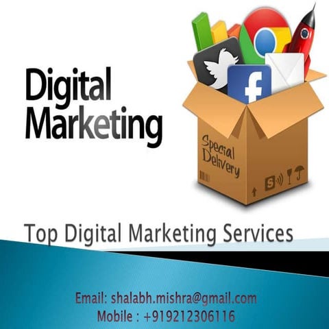 Top digital marketing services | PPT