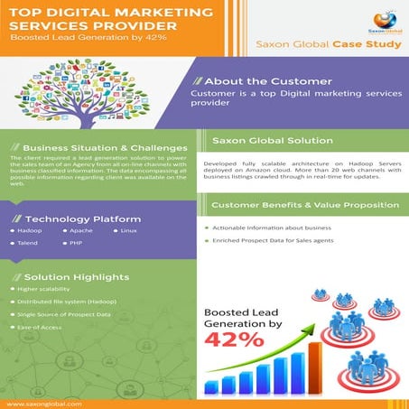Case Study - Top digital marketing services provider hadoop | PDF