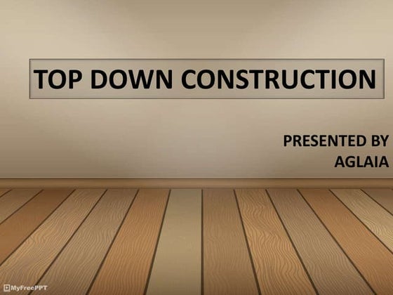 D wall construction | PPTX