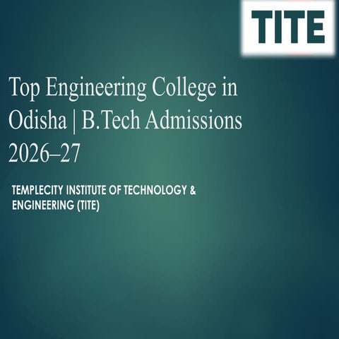 Top Engineering College in Odisha B.Tech Admissions 2026–27.pptx
